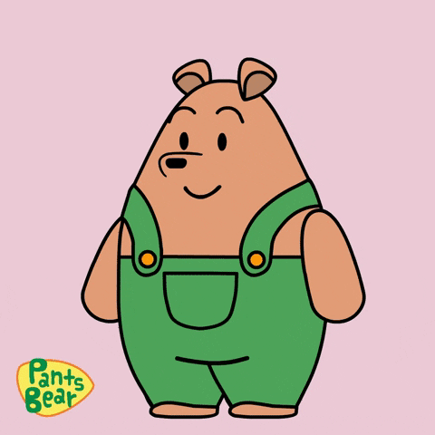Bear Cartoon With Rainbow GIFs - Get the best GIF on GIPHY