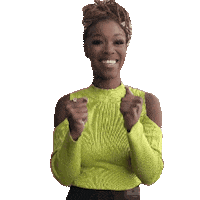 Happy Black Woman Gif