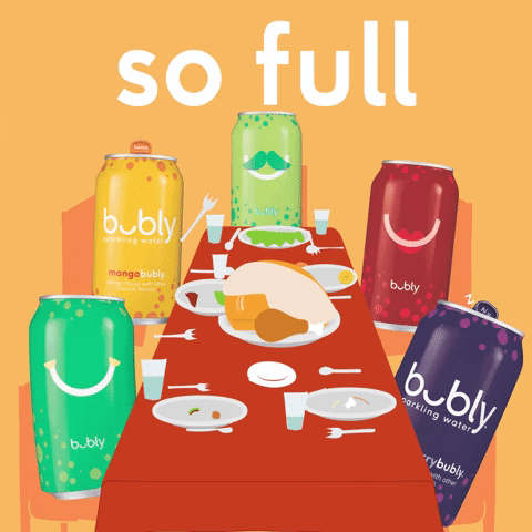 Thanksgiving Bubly Water GIF by bubly - Find & Share on GIPHY