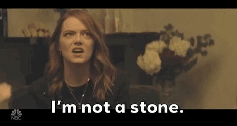 Im Not A Stone GIFs - Get the best GIF on GIPHY