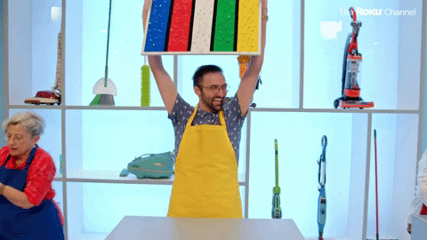 Squeaky Clean GIF by The Roku Channel - Find & Share on GIPHY
