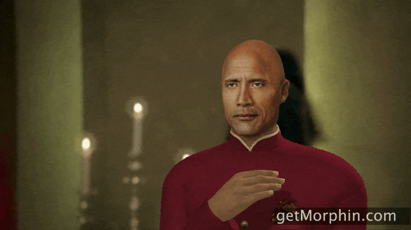 The Rock Stop GIF by Morphin - Find & Share on GIPHY