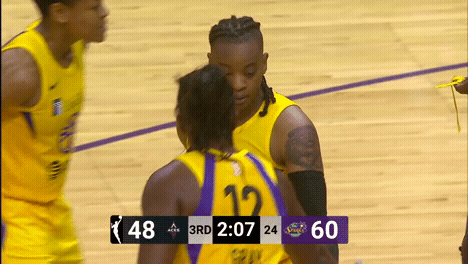 Congratulate Los Angeles Sparks GIF by WNBA - Find & Share on GIPHY