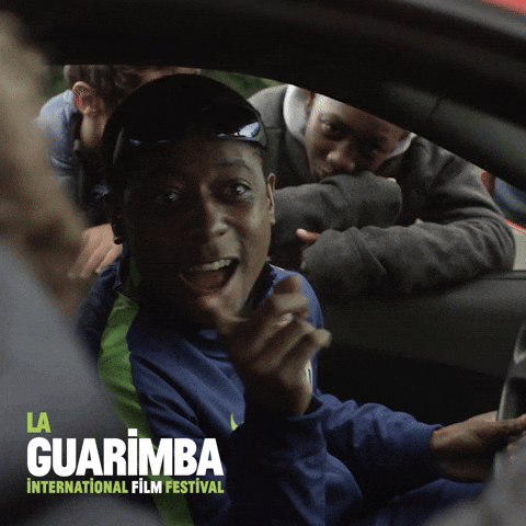 Car Laughing GIF by La Guarimba Film Festival - Find & Share on GIPHY