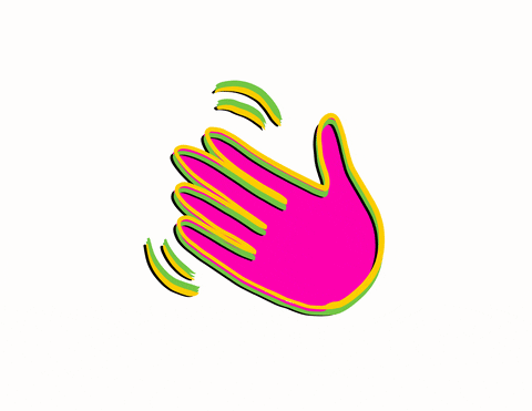 Wave Hello GIF by Simply Social Media - Find & Share on GIPHY