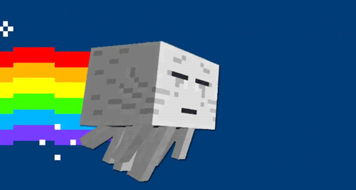minecraft mob: ghast (sad) by patrickwright15 on DeviantArt