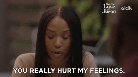 Hurt My Feelings GIF by ALLBLK - Find & Share on GIPHY