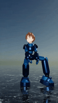 Dancing Megaman Gif