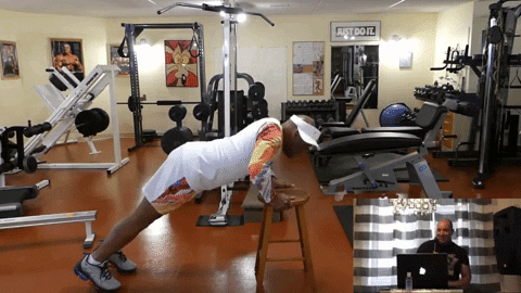 Working Out Personal Trainer GIF by Robert E Blackmon - Find & Share on ...