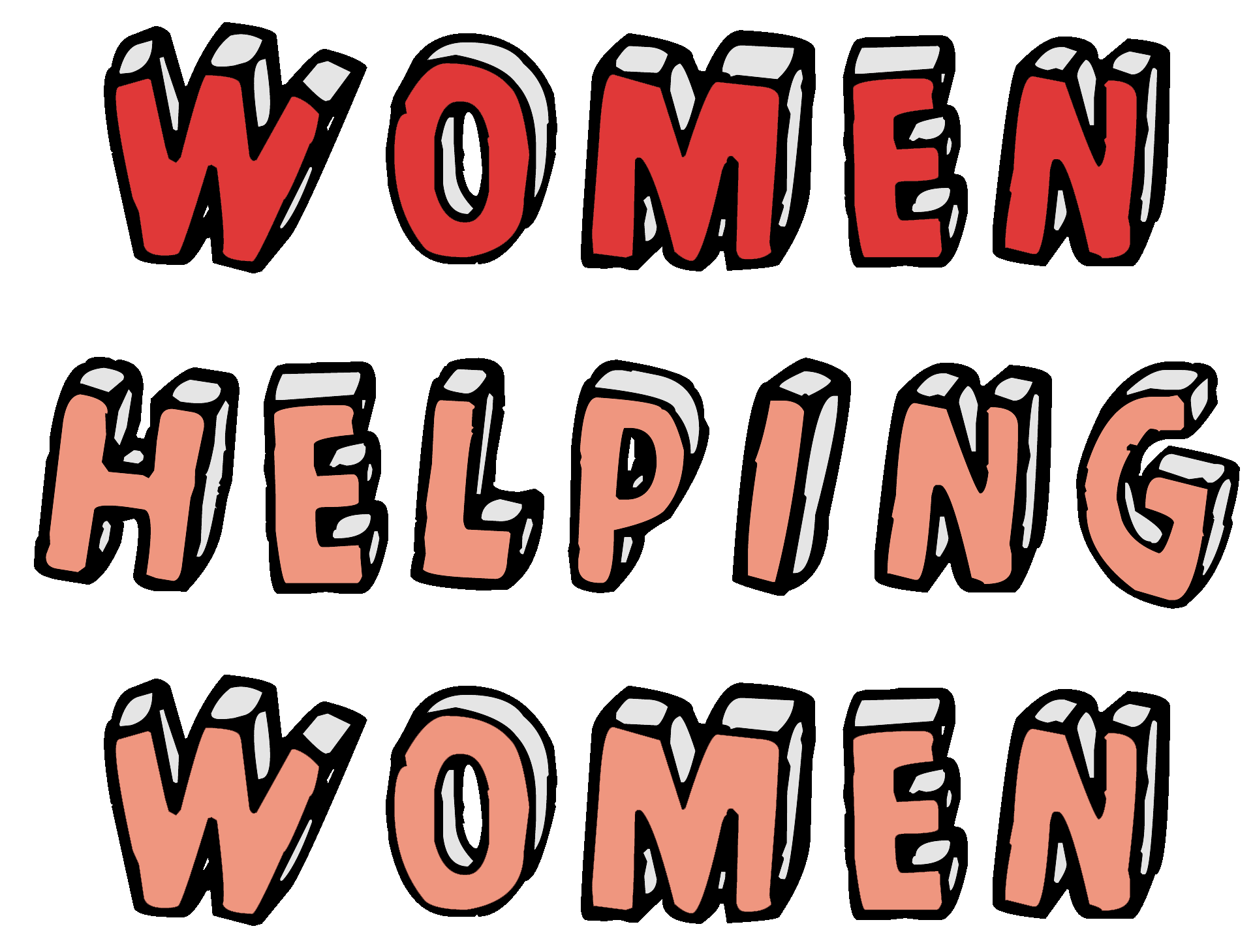 Women Helping Sticker for iOS & Android | GIPHY