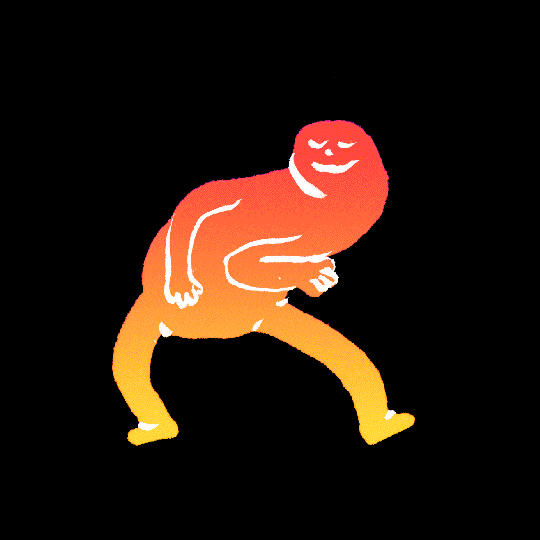 Laid Back Dancing GIF by Neil Sanders - Find & Share on GIPHY