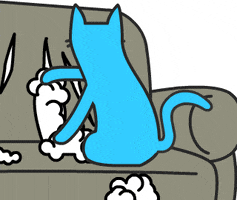 Crazy Blue Cat GIFs on GIPHY - Be Animated