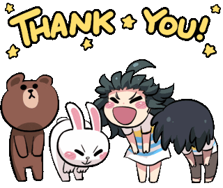 Thanks Thank You Sticker by Jin for iOS & Android | GIPHY