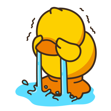 Sad Cry Sticker by B.Duck for iOS & Android | GIPHY