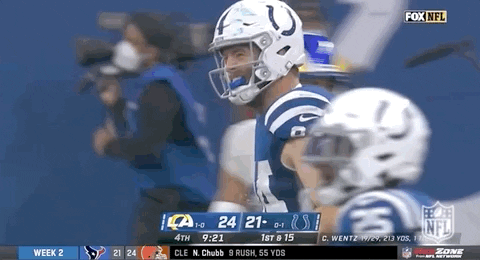 High Five Indianapolis Colts GIF by NFL - Find & Share on GIPHY