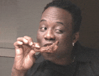 Black Guy Eating Chicken Gif