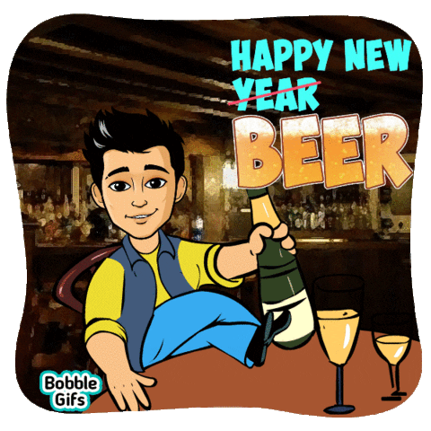 Happy New Beer GIFs - Get the best GIF on GIPHY