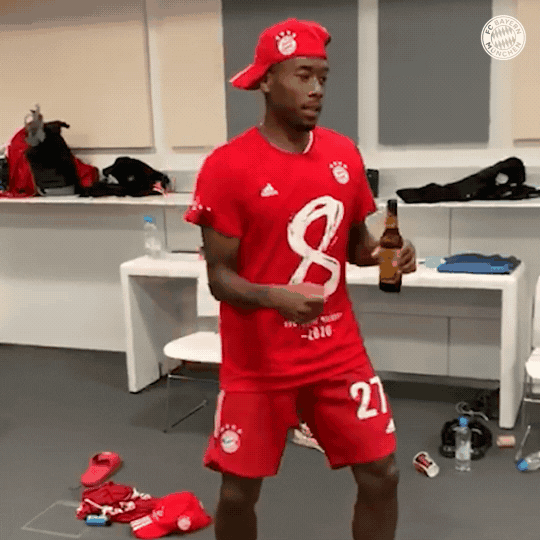 David Alaba Dance GIF by FC Bayern Munich - Find & Share on GIPHY