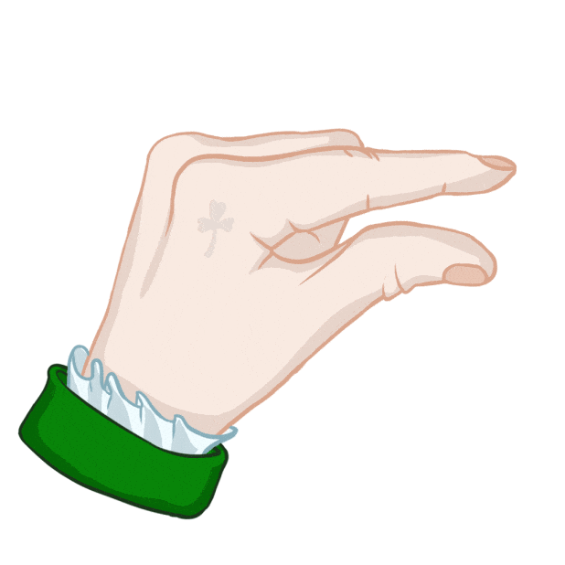 Patrick Hand Gestures by Stickerpacks.design | GIPHY