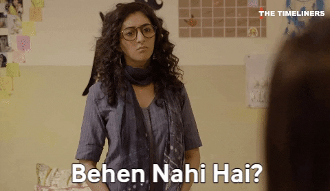 Behen Nahi Hai GIFs - Get the best GIF on GIPHY