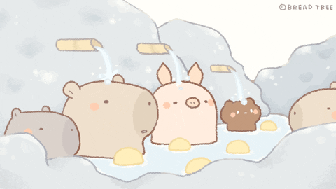 Hot Spring Illustration GIF by BREAD TREE - Find & Share on GIPHY