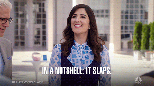 It Slaps Season 4 GIF by The Good Place - Find & Share on GIPHY