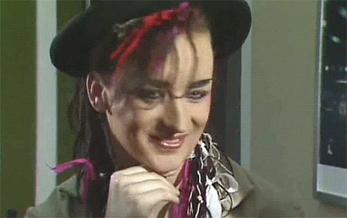 Boy George GIFs - Get the best GIF on GIPHY