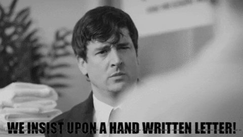 Hand-written-letter GIFs - Get the best GIF on GIPHY