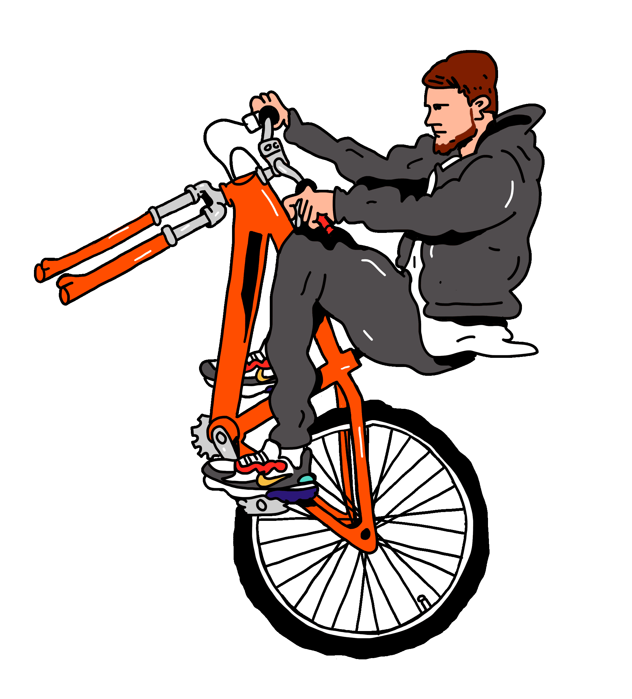 Bike Swerve Sticker by Nike London for iOS & Android | GIPHY
