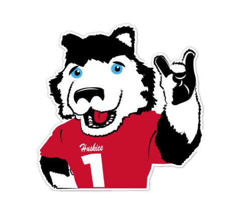 Niu Huskies Sticker by Northern Illinois University for iOS & Android ...