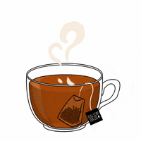 Steaming Tea Gif