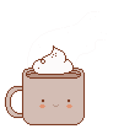 Coffee Pixel Art Sticker by malipi for iOS & Android | GIPHY