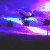 Pink Sunset Gif