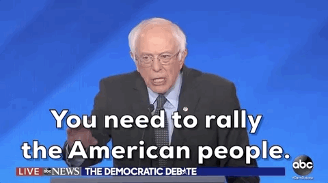 Democratic Debate GIF by GIPHY News - Find & Share on GIPHY