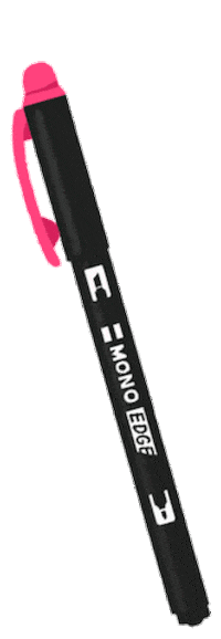 Highlighter Sticker by Tombow for iOS & Android | GIPHY