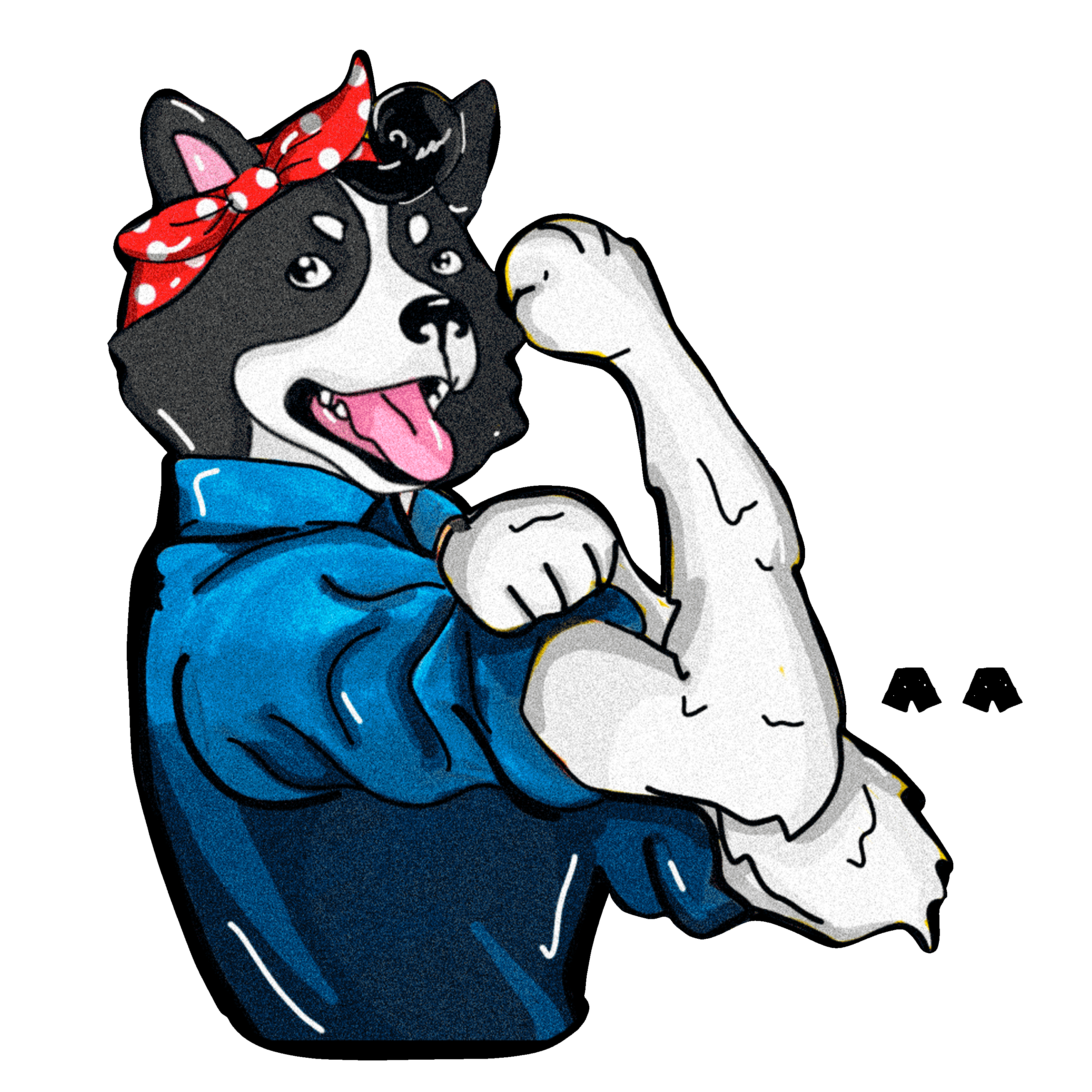 Dog Woman Sticker by closhoesanddogs for iOS & Android | GIPHY