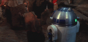 New trending GIF tagged star wars hug drunk… | Trending Gifs