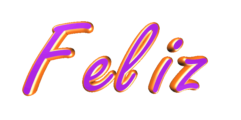 Text Feliz Sticker for iOS & Android | GIPHY