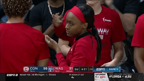 Wnba Playoffs Eating GIF by WNBA - Find & Share on GIPHY