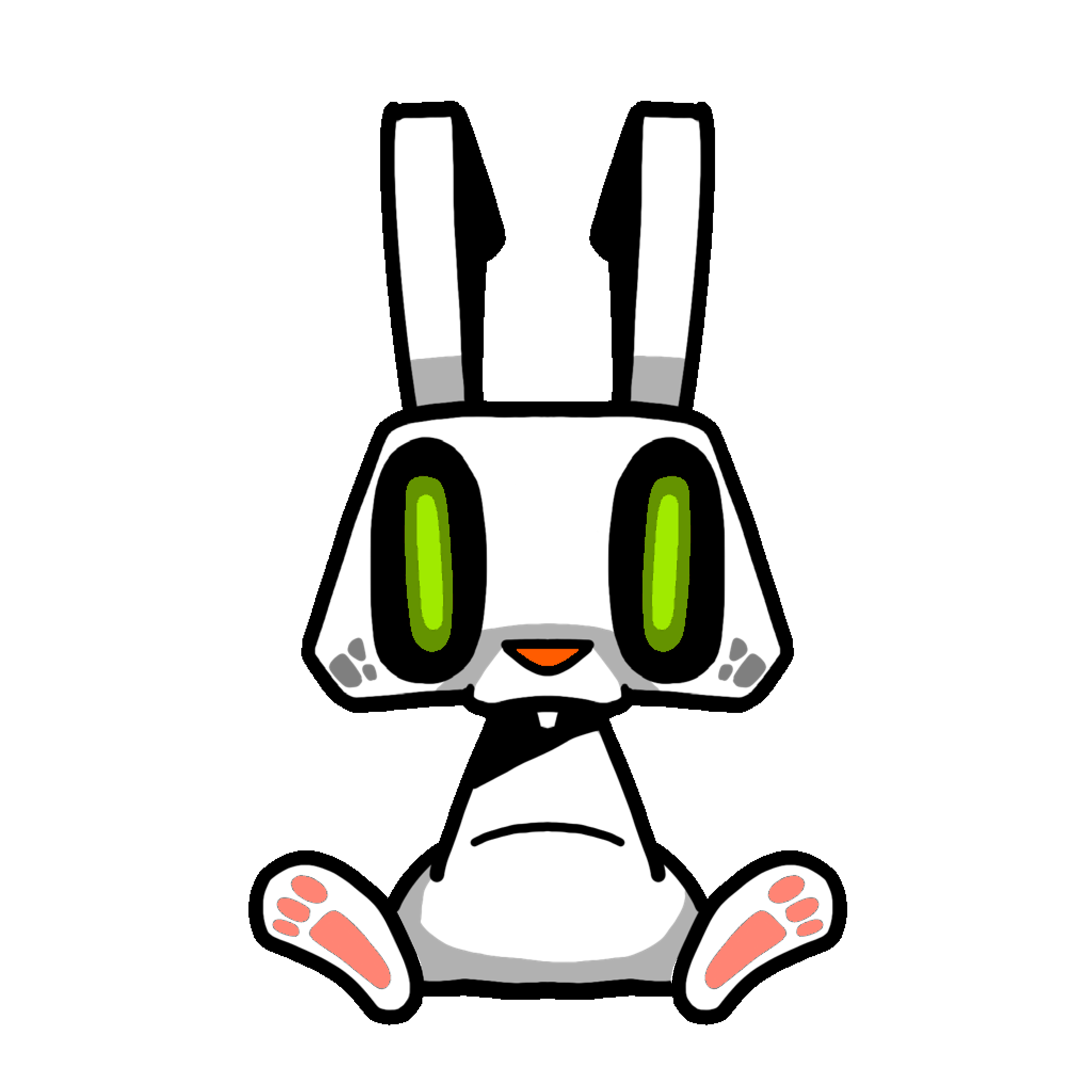 Rabbit Bounce Sticker for iOS & Android | GIPHY