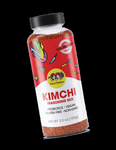 Kimchi Sprinkle GIF by Seoul Sisters 서울시스터즈 - Find & Share on GIPHY
