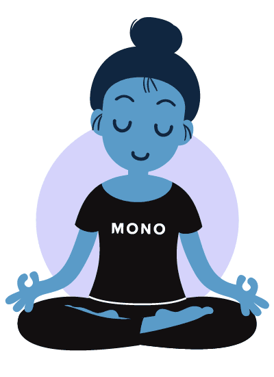 Relaxing Yoga Class Sticker by MONO Ad Agency for iOS & Android | GIPHY