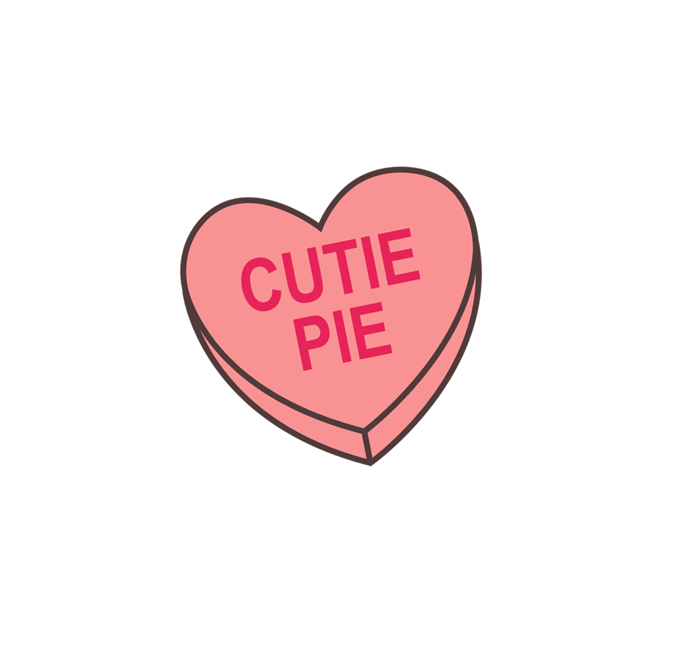 Heart Adore Sticker by CottonInk for iOS & Android | GIPHY