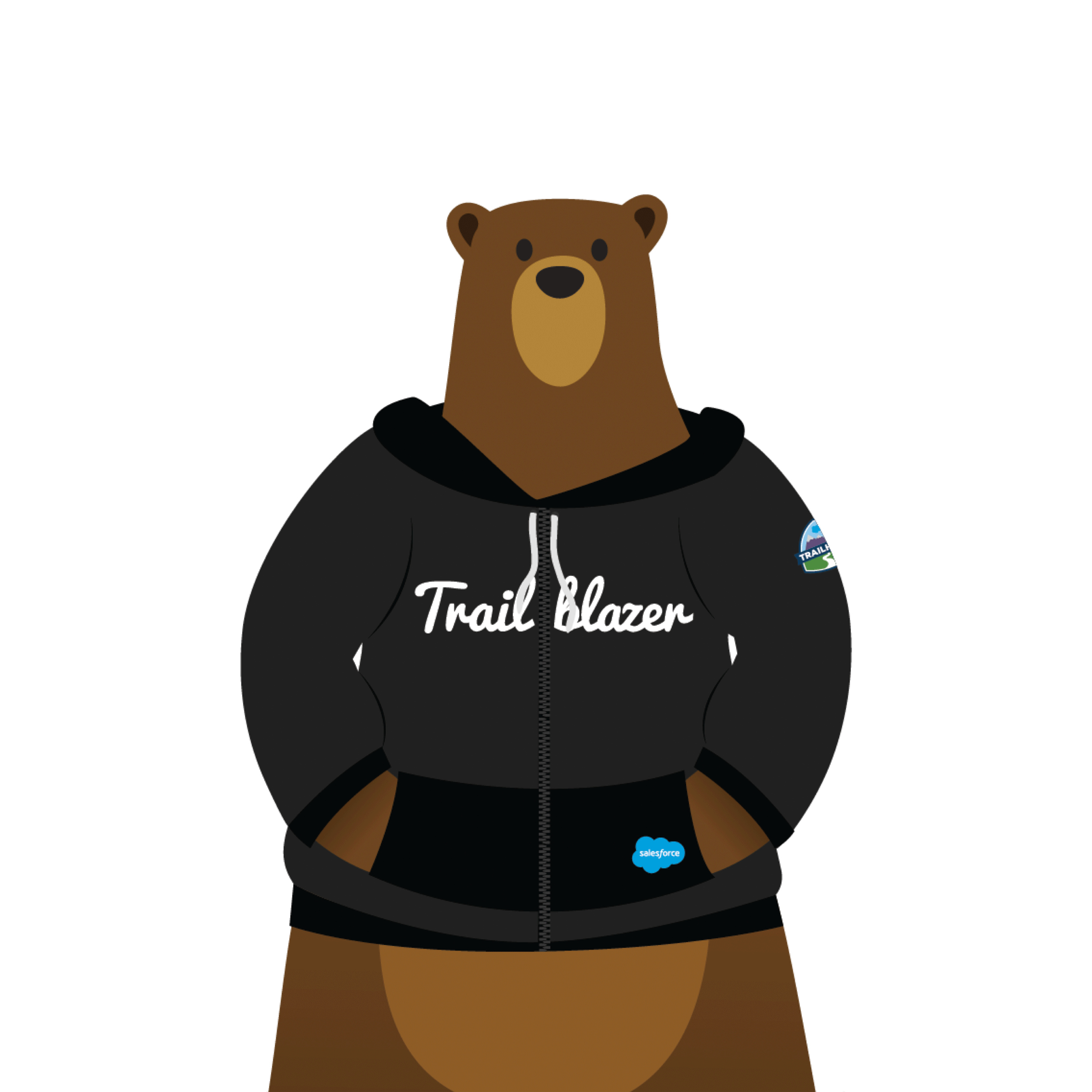 Bear Blazing Sticker by Dreamforce & Salesforce Events for iOS ...