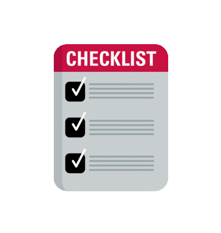 Checklist Utampa Sticker by The University of Tampa for iOS & Android ...