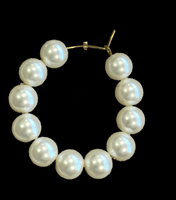 Hoops Earrings GIF by Kichucollective - Find & Share on GIPHY