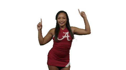 Alabama Football Point Sticker by The University of Alabama for iOS ...