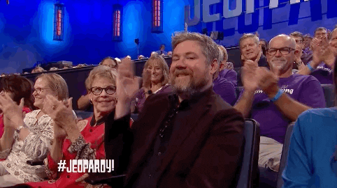 Alex Trebek GIF by Jeopardy! - Find & Share on GIPHY