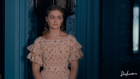 Emily Dickinson Whatever GIF by Apple TV - Find & Share on GIPHY