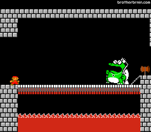 Mario Game Over Gif